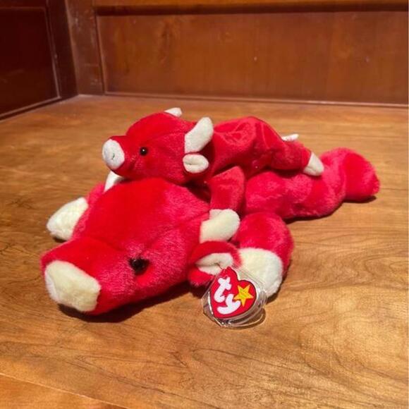 Ty | Toys | Ty Beanie Buddies Red Bull Plush Snort Collection | Poshmark